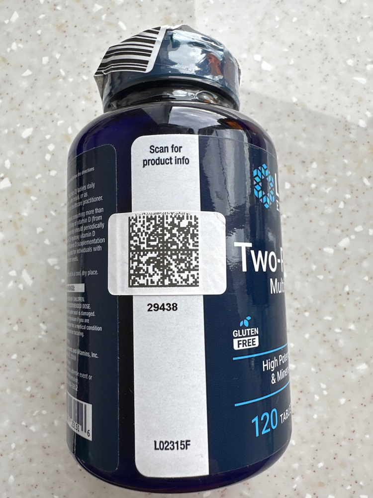 Life extension Two-Per-Day Multivitamin, Мультивитаминный комплекс ...