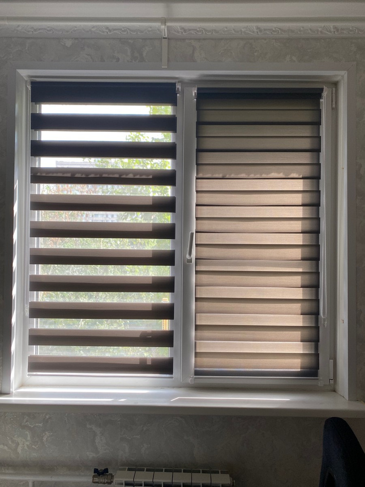 Рулонные шторы ЛюксЛайн PBML01 , размер 57х160 см, белый, Полиэстер купить по низкой цене с ...