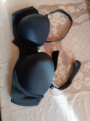 Бюстгальтер Женский DALSONG спейсер, размер 90C черный Полиуретан Повседневный Китай Крючки Бант ...