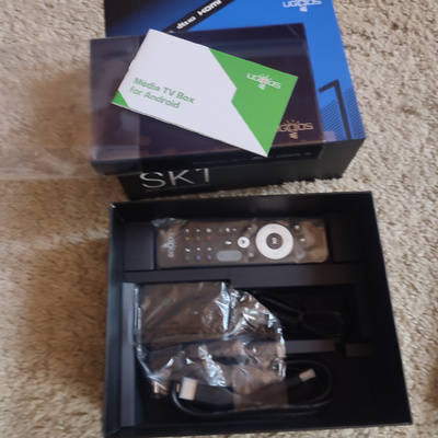 Медиаплеер Ugoos SK1, HDMI, RJ-45 Ethernet, USB, Оптический аудио ...