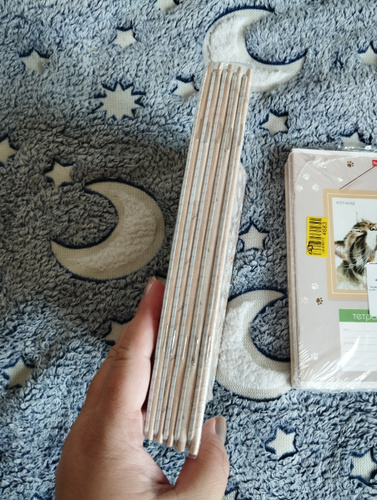 Тетрадь Hatber 18 листов, формата А5, в клетку, на скобе, 10 штук/5 дизайнов -Жемчужные ракушки ...