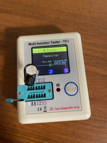 Транзистор тестер LCR-TC1 / Тестер компонентов купить по выгодной цене с доставкой по Москве и ...