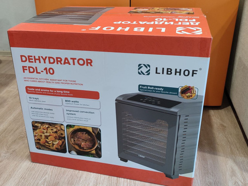 Дегидратор Libhof degFD86 14, 850 Вт - купить по выгодным ценам в интернет-магазине OZON ...