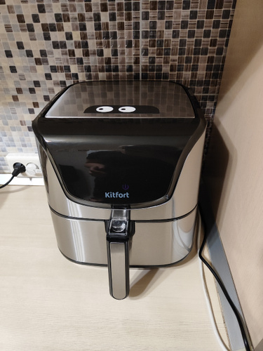 Kitfort Аэрогриль КТ-2232, серый металлик купить на OZON по низкой цене (464119976)