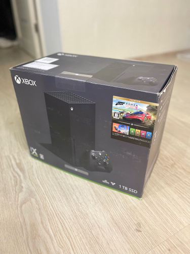 Игровая приставка Microsoft Xbox Series X,1TБ,черный - купить с доставкой по выгодным ценам в ...