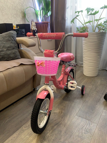 Велосипед детский 16" ZIGZAG GIRL розовый для девочки подростков ...