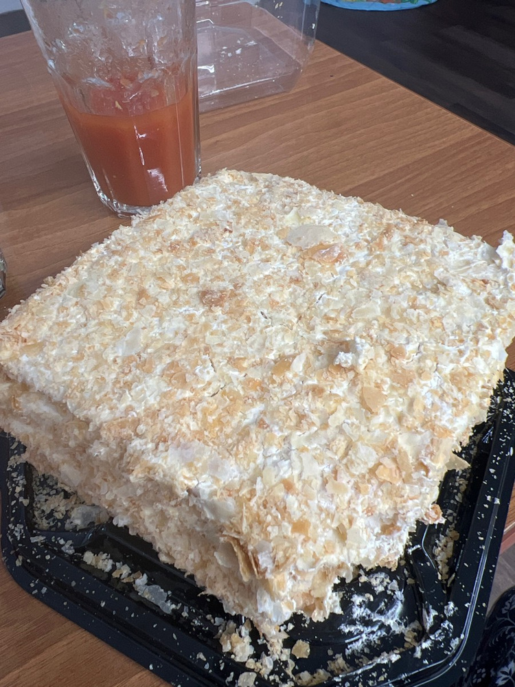 Торт Mirel Наполеон Классический, 550 г - купить с доставкой по выгодным ценам в интернет ...