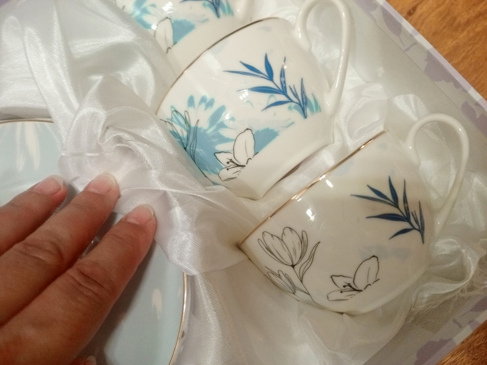 Набор чайный JEWEL "Розали", на 6 перс. - купить по выгодной цене в интернет-магазине OZON ...