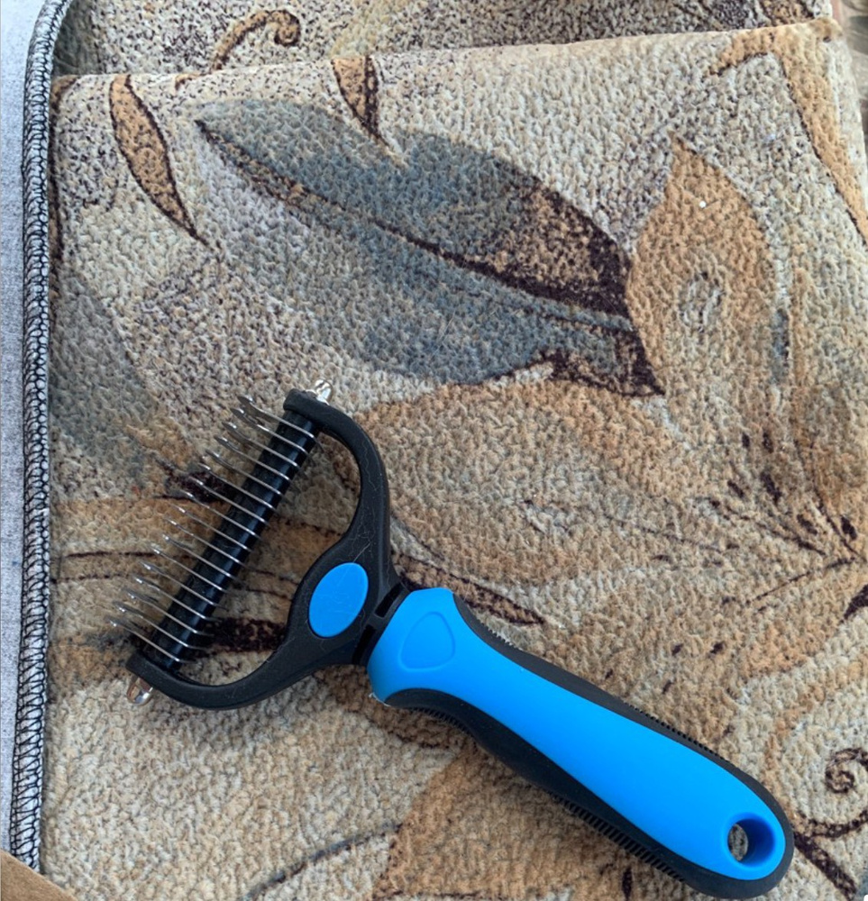 Расческа дешеддер для кошек и собак/Чесалка/ Пуходерка - купить с ...