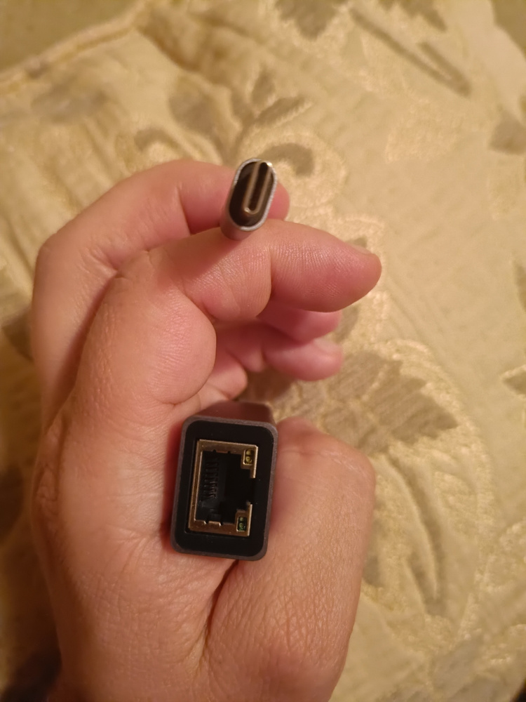 Type C Hub Lan Adapter Сетевая карта Type C Ethernet адаптер сетевой Rj45 переходник Lan