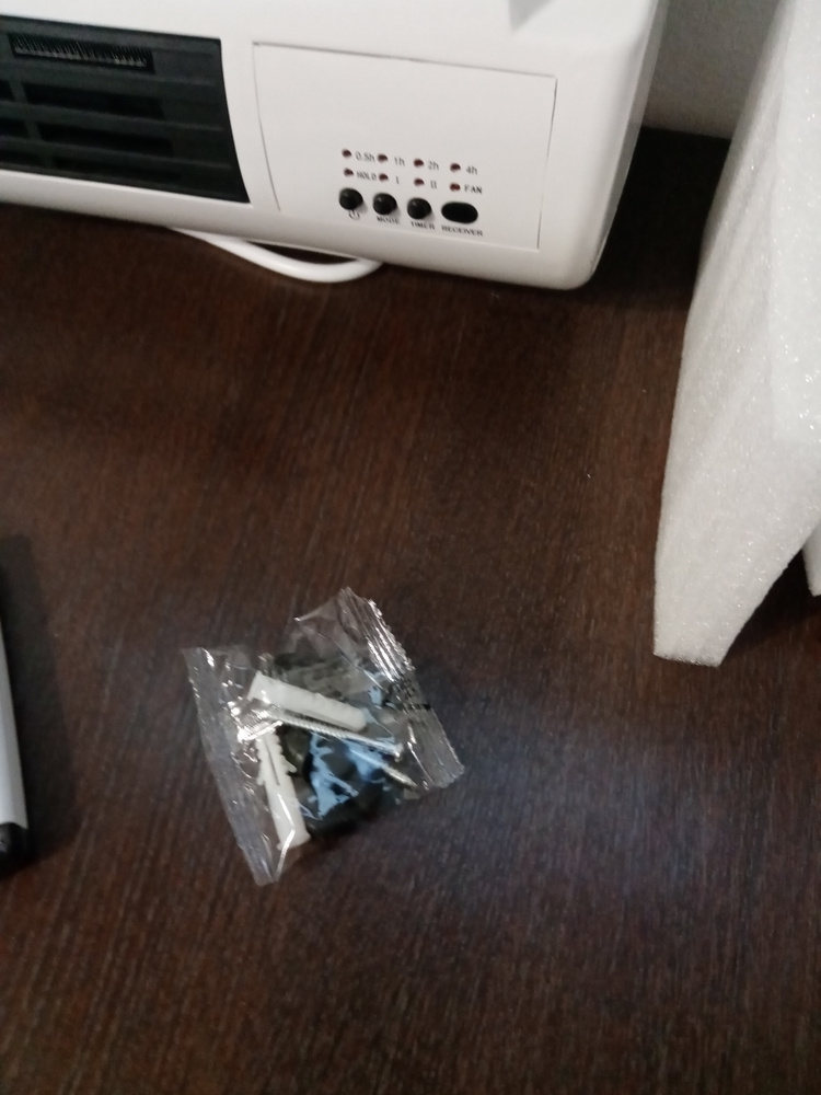 Тепловентилятор настенный керамический Oasis Eco NTL-20 / электрический обогреватель для дома ...