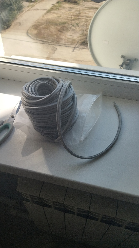 Уплотнитель KBE 228 для пластиковых окон ПВХ, Серый, 20 метров - купить с доставкой по выгодным ...