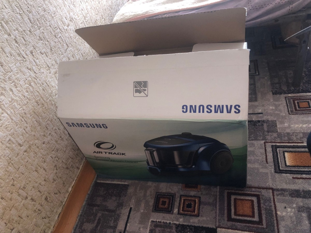 Бытовой пылесос Samsung VCC4520S3R/XEV, красный - купить по низким ...