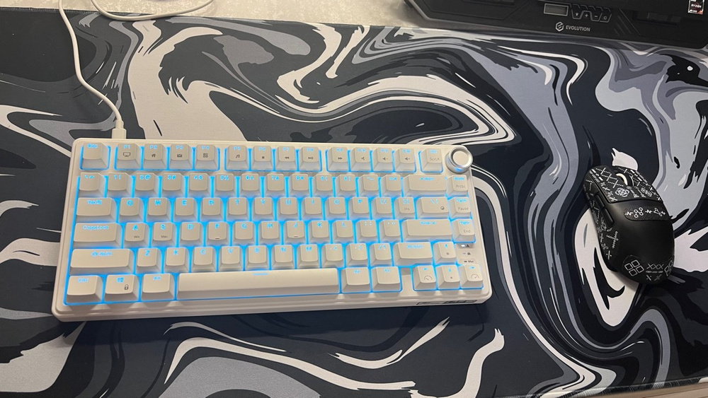 Механическая клавиатура HOT KEY r75 купить по низкой цене: отзывы, фото ...