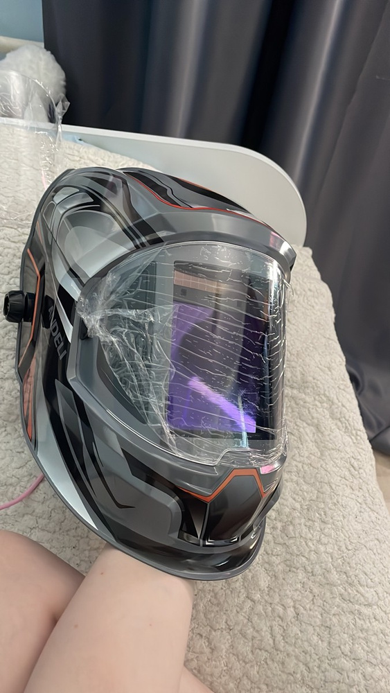 Маска сварочная хамелеон ANDELI MOON LED модель экран большой, а цвета реалистичные купить на ...