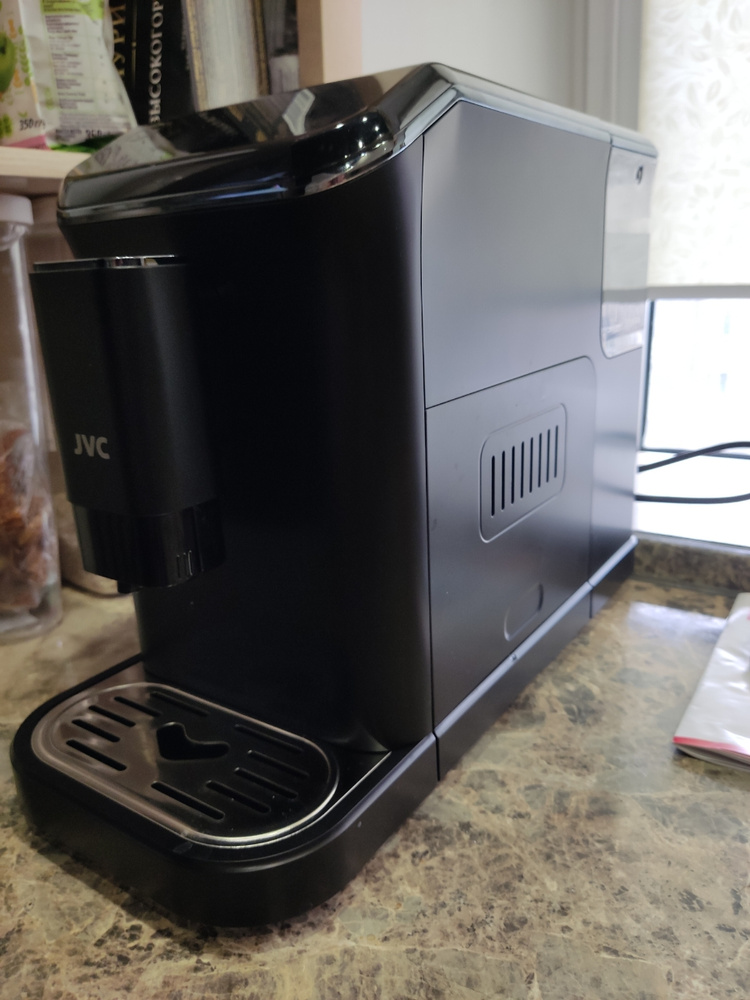 Автоматическая кофемашина JVC Кофемашина автоматическая с капучинатором JK-CM80, черный купить ...