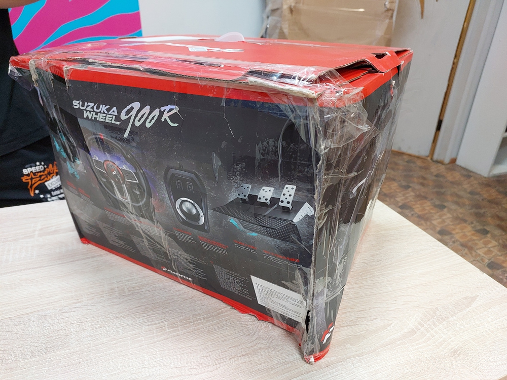 Игровой руль FLASHFIRE 6in1 SUZUKA Racing Wheel ES900R - купить с ...