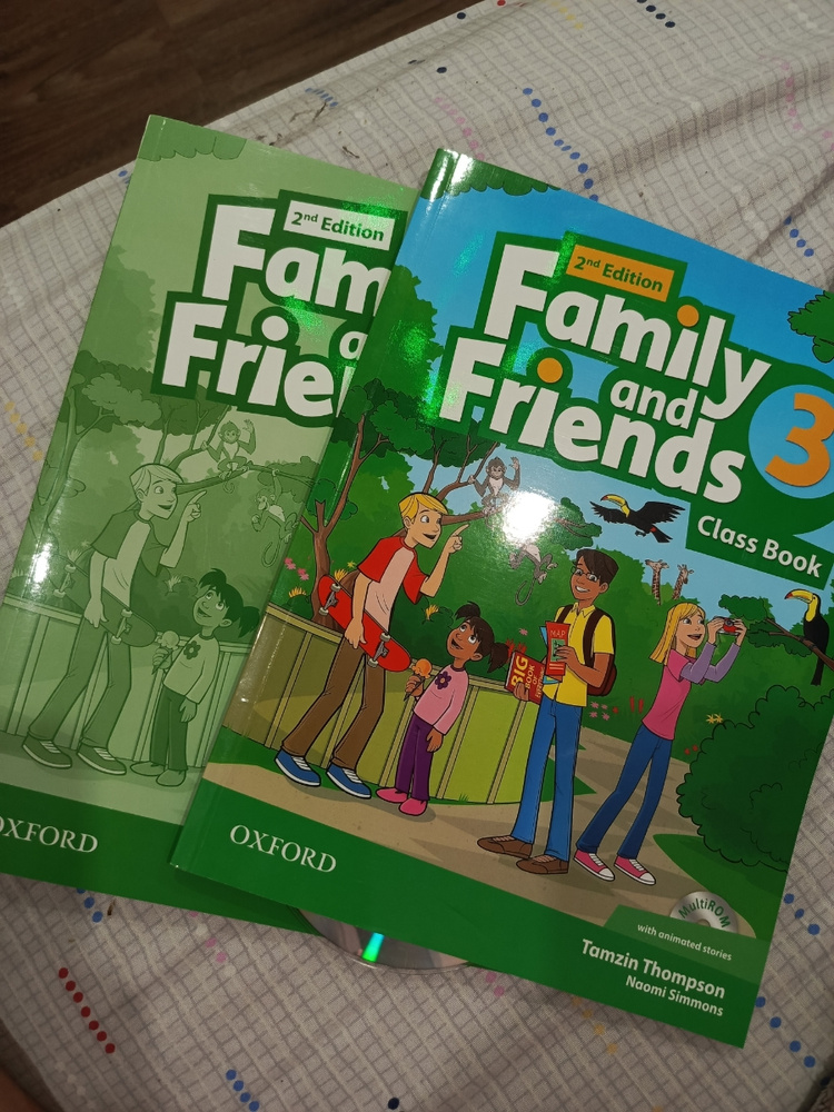 Family and Friends 3: Class book and Workbook + CD | Симмонс Наоми ...