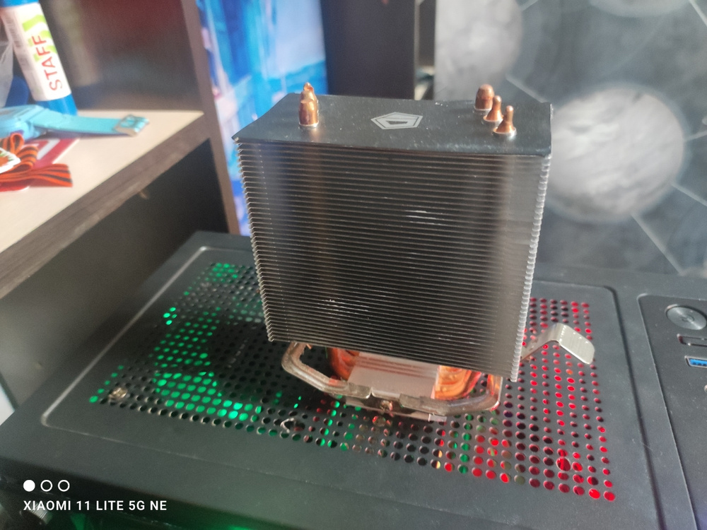 Кулер вентилятор башенный Snowman (Снеговик) M-T4 для процессора ...