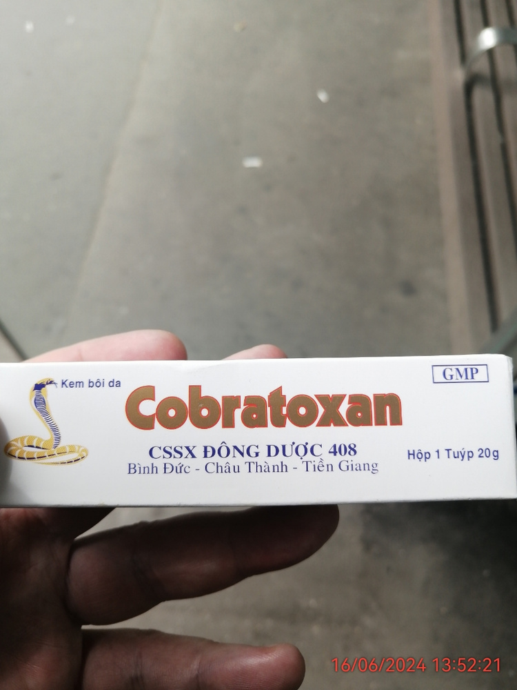 Мазь с ядом кобры Кобратоксан (Cobratoxan), 20 г, Вьетнам — купить в ...
