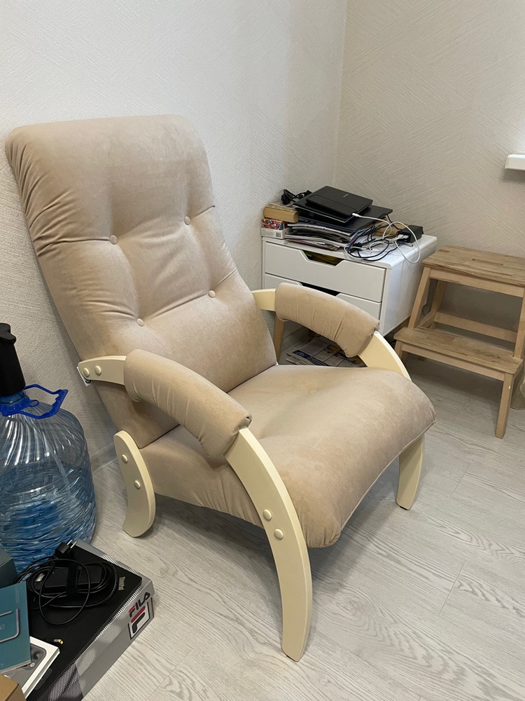 Кресло Аоста, 1 шт., 58х81х96 см, Микровелюр купить по доступной цене с ...