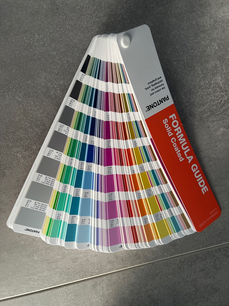 Купить Каталог цветов PANTONE COLOR BRIDGE GUIDE SET COATED & UNCOATED ...
