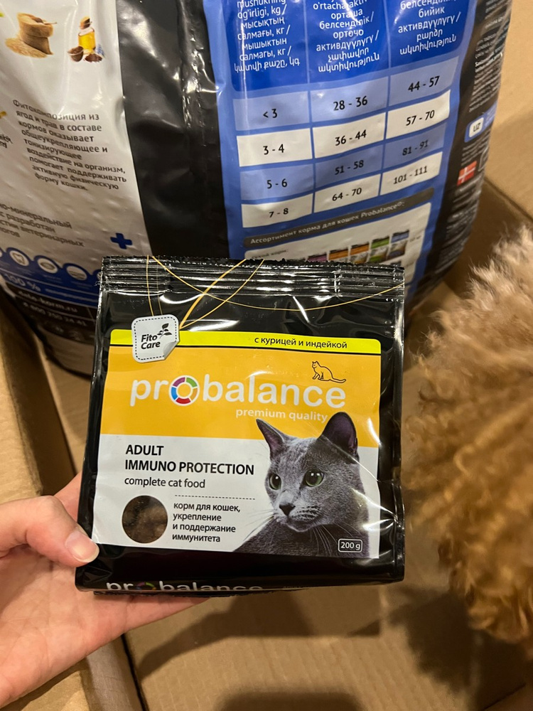 Корм сухой Probalance Sterilized для стерилизованных кошек и кастрированных котов, с курицей, 10 ...