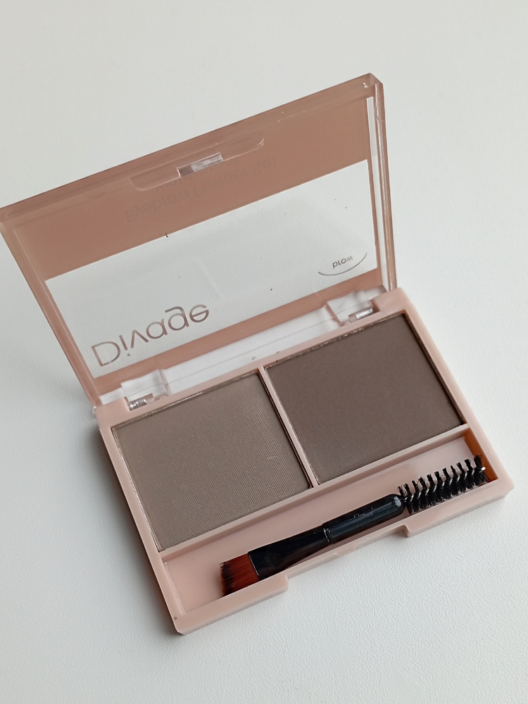 Divage Набор теней для бровей Waterproof Brow Powder Set, Тон 01 ...