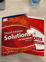 Solutions pre-intermediate third edition полный комплект: Student's ...