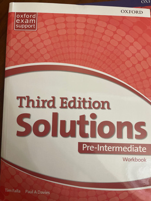 Solutions Pre intermediate Third Edition Комплект: Student's Book ...