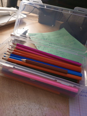 Прозрачная коробка для карандашей - купить с доставкой по выгодным ...