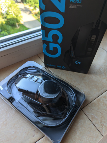 Игровая мышь проводная Logitech G G502_HERO 910-005470, черный, черный ...