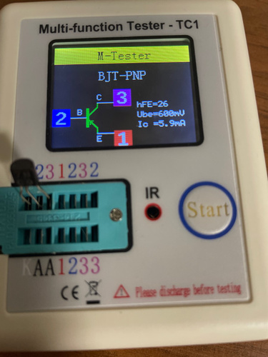 Транзистор тестер LCR-TC1 / Тестер компонентов купить по выгодной цене с доставкой по Москве и ...