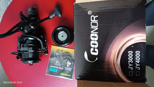 Катушка COONOR для спиннинга JY, Безынерционная, 6000, Передний + Задний фрикцион купить c ...