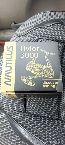 Катушка Nautilus безынерционная для спиннинга Avior /Катушка для рыбалки, Безынерционная, 4000 ...