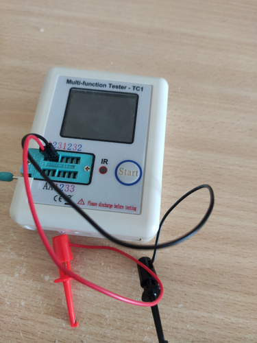 Транзистор тестер LCR-TC1 / Тестер компонентов купить по выгодной цене с доставкой по Москве и ...