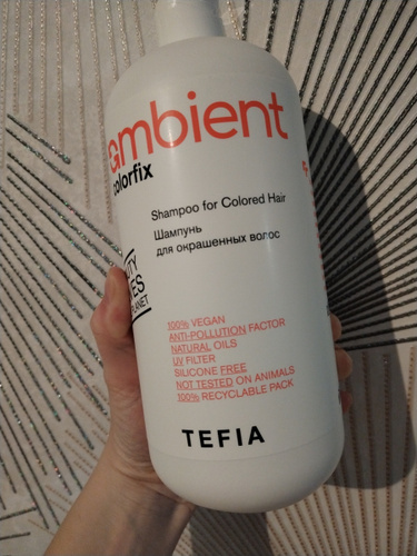 Tefia. Шампунь для окрашенных волос с защитой цвета профессиональный AMBIENT Colorfix Shampoo ...