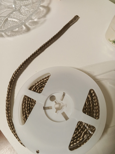 Базальтовый шнур термостойкий 1000С BASFIBER диаметр 10 мм, длина 2 м огнестойкий/огнеупорный ...