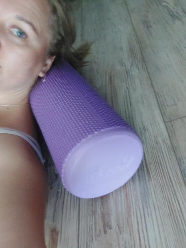 Валик для спины / YourFit / EVA, 45 см - купить в интернет-магазине OZON с быстрой доставкой ...