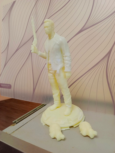 Статуэтка Atomic Heart Belyash Robot/Беляш фигурка 11 см под раскраску ...