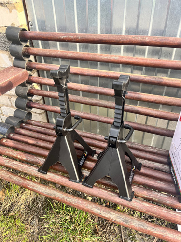 Стойка страховочная 3т с гребенкой подставка подпорка винтовая опорная ...