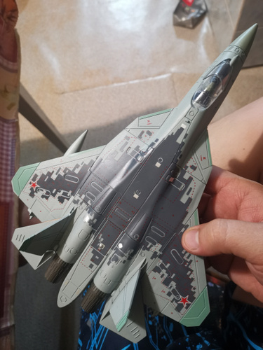 Су-57 Истребитель Модель самолета Коллекционная 1/72 Building Block ...