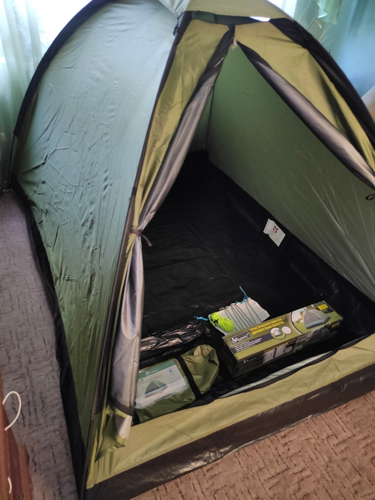 Палатка 4-местная Lanyu #1909 - купить по выгодной цене в интернет-магазине OZON (1486306217)