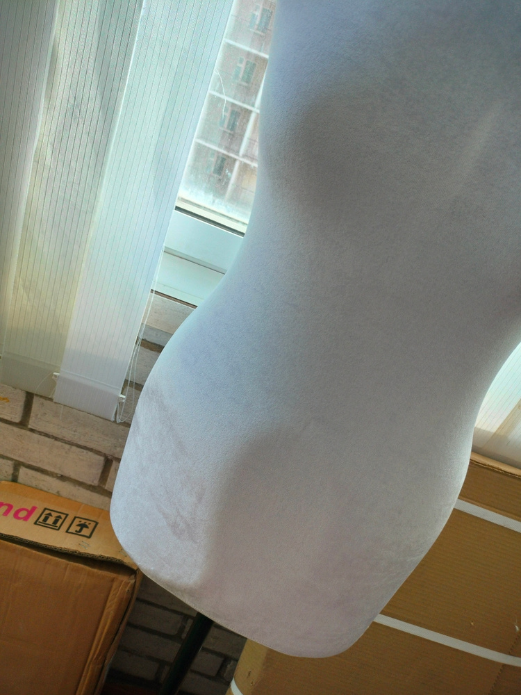 Манекен портновский женский белый 42 размер купить на OZON по низкой цене (1396742470)