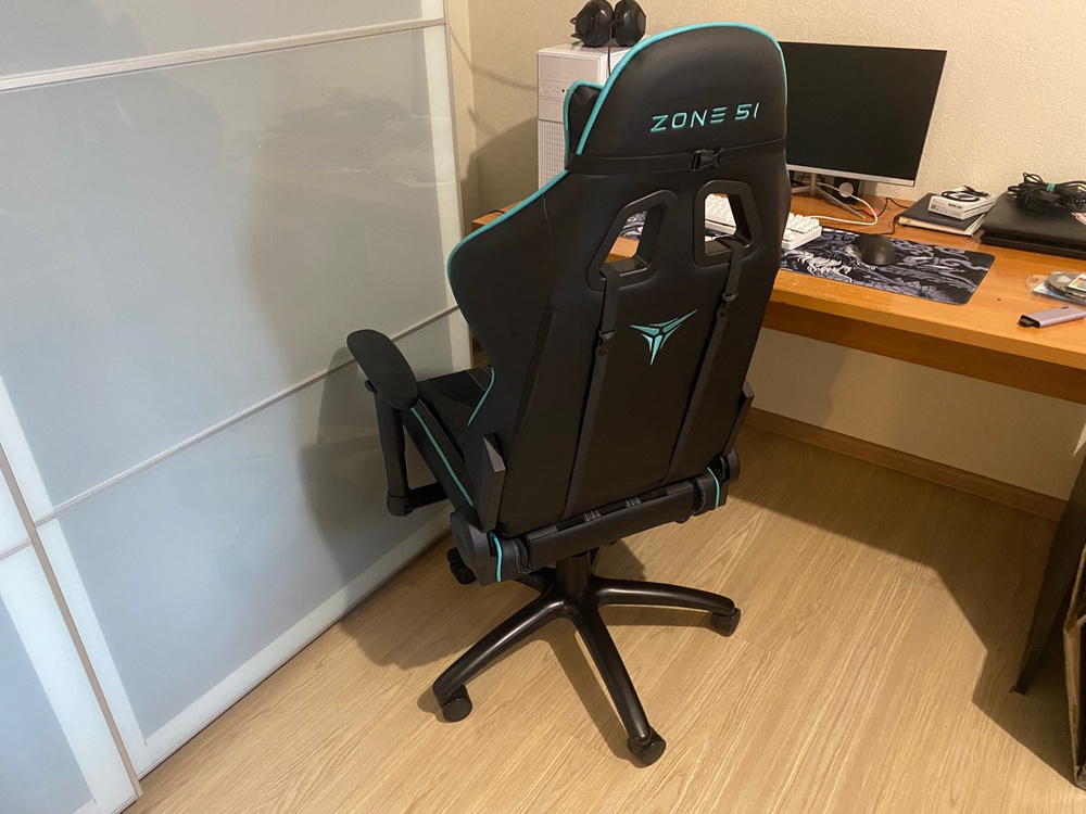 Кресло компьютерное игровое ZONE 51 GRAVITY, Черный купить на OZON по низкой цене (255092191)
