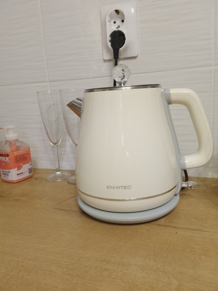 Купить электрический чайник Envitec Чайник электрический из нержавеющей стали 1 8 л Металл
