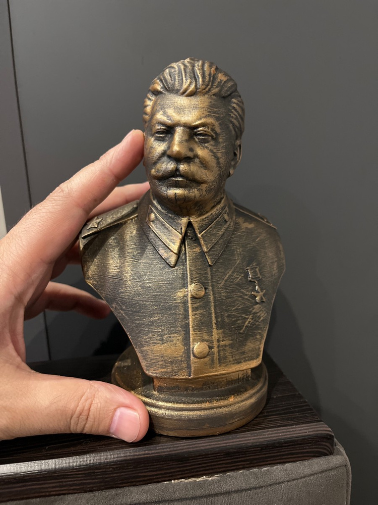 Статуэтка Бюст Сталина, бронза 17 см. арт СТАЛИН2 - купить по низким ...