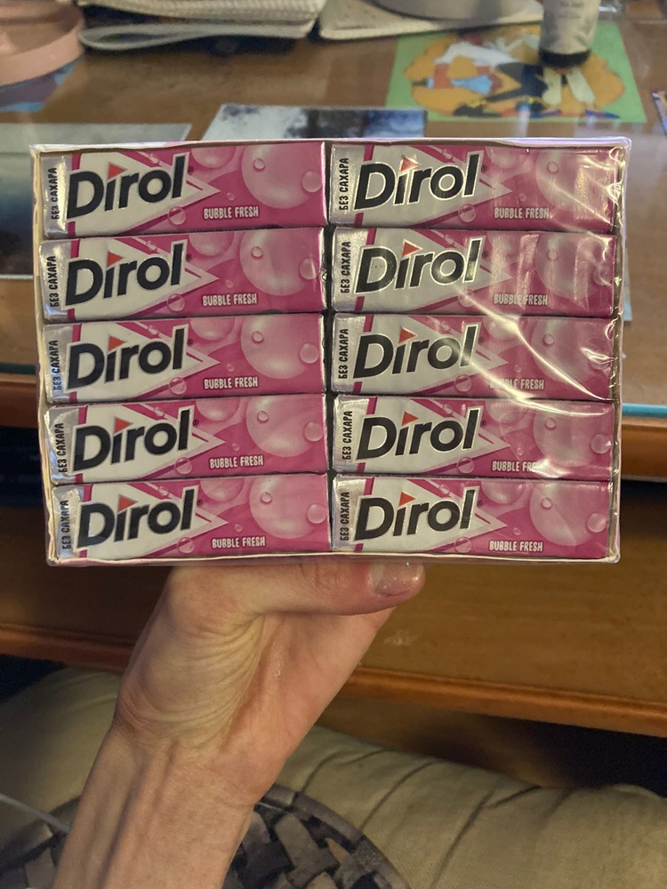 Dirol Colors XXL ассорти фруктовых вкусов жевательная резинка без ...