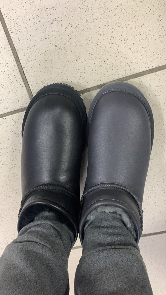 Угги Женский TENDANCE черный Натуральная кожа Зима R (средняя) Франция купить c доставкой на ...