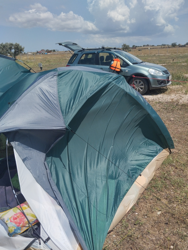 Палатка для рыбалки 3-местная Lanyu #1909 - купить по выгодной цене в интернет-магазине OZON ...